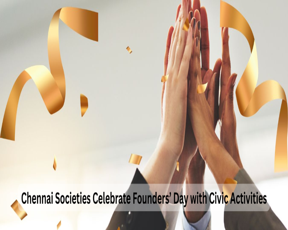 Chennai Societies Celebrate Founders’ Day with Civic Activities - Hello ...