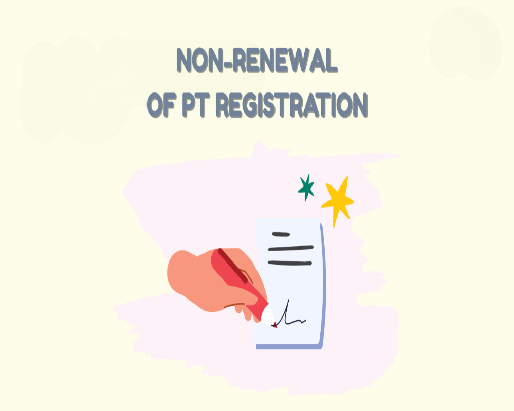 What are the implications of non-renewal of PT registration? - Hello ...