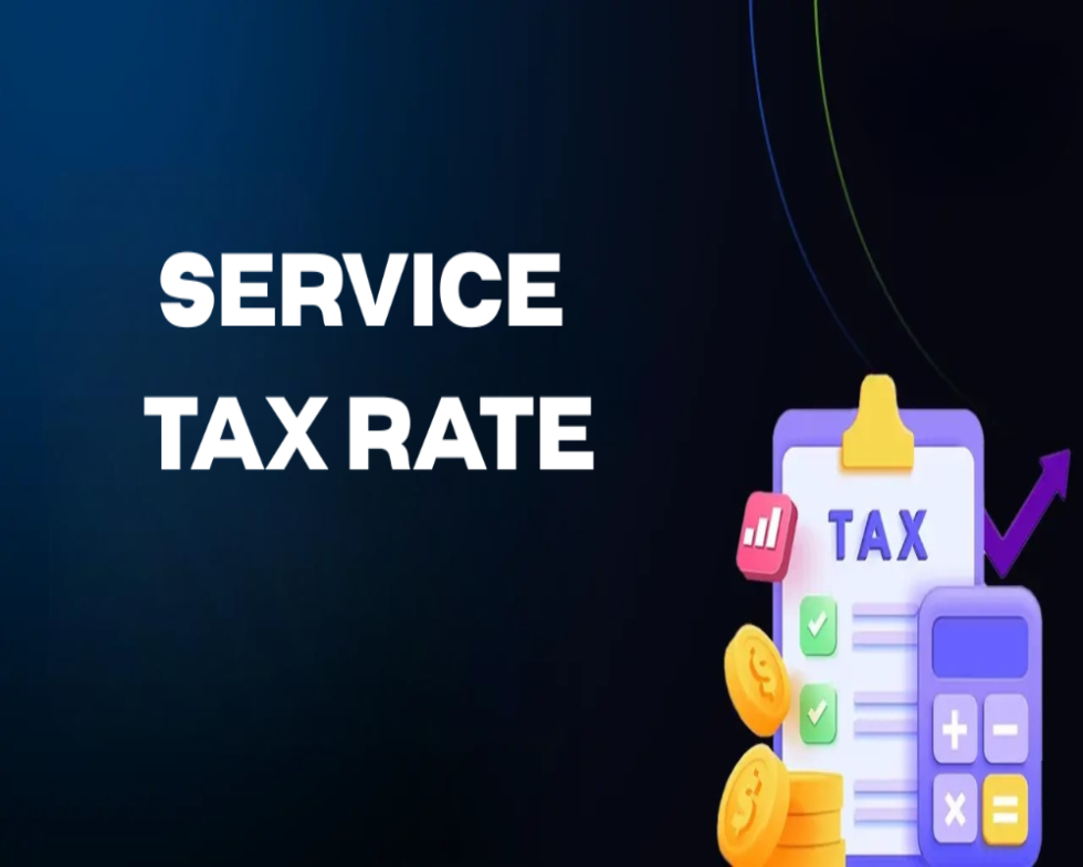 Explain the changes in Service Tax rate over the years. - Hello Auditor