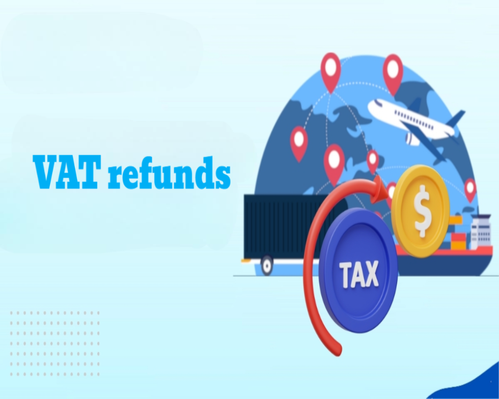 Briefly explain how VAT refunds were processed in case of exports ...
