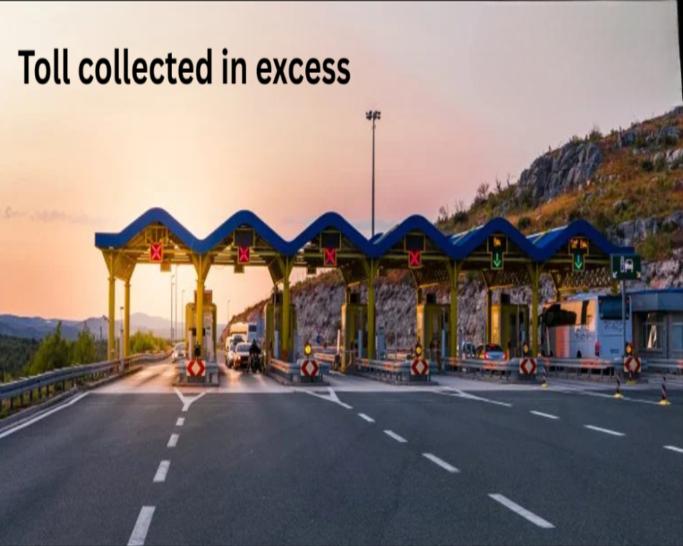 What happens to toll collected in excess? - Hello Auditor