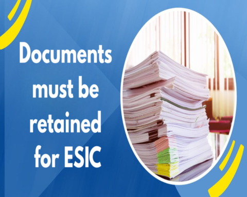 What documents must be retained for ESIC? - Hello Auditor